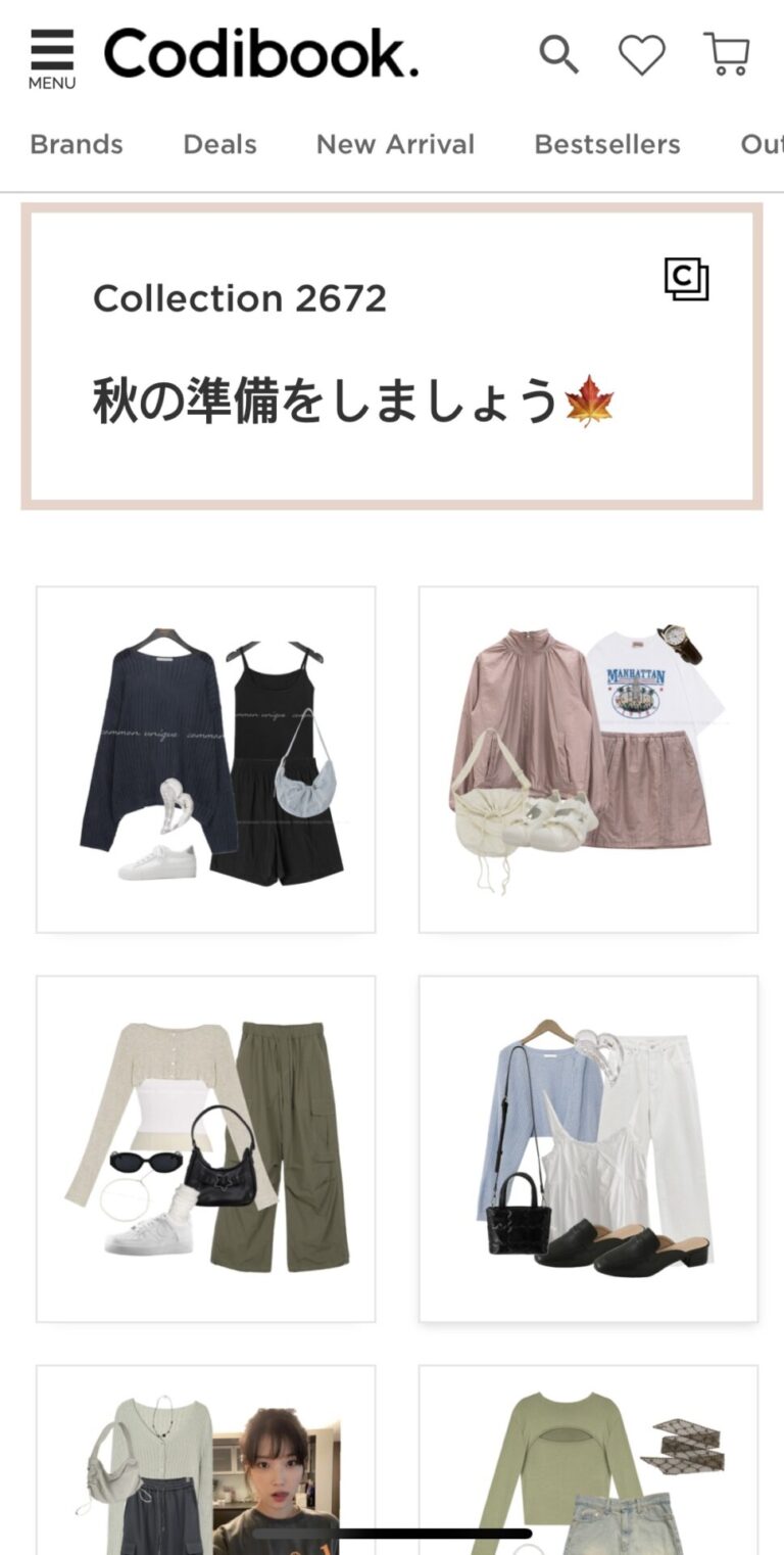 【韓国ファッション】Codibook（コーディブック）使ってみた！メリット・デメリットよくある質問まで徹底解説 | にゃむにゃむKOREA